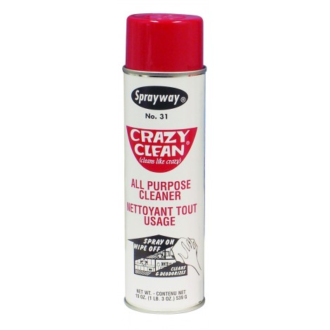 Sprayway Crazy Clean All Purpose Cleaner I Wipe on Wipe off – Wipe-on ...