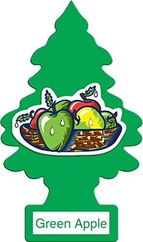 Little Trees Green Apple one-pack (24 Count) I Wipe on Wipe off – Wipe ...